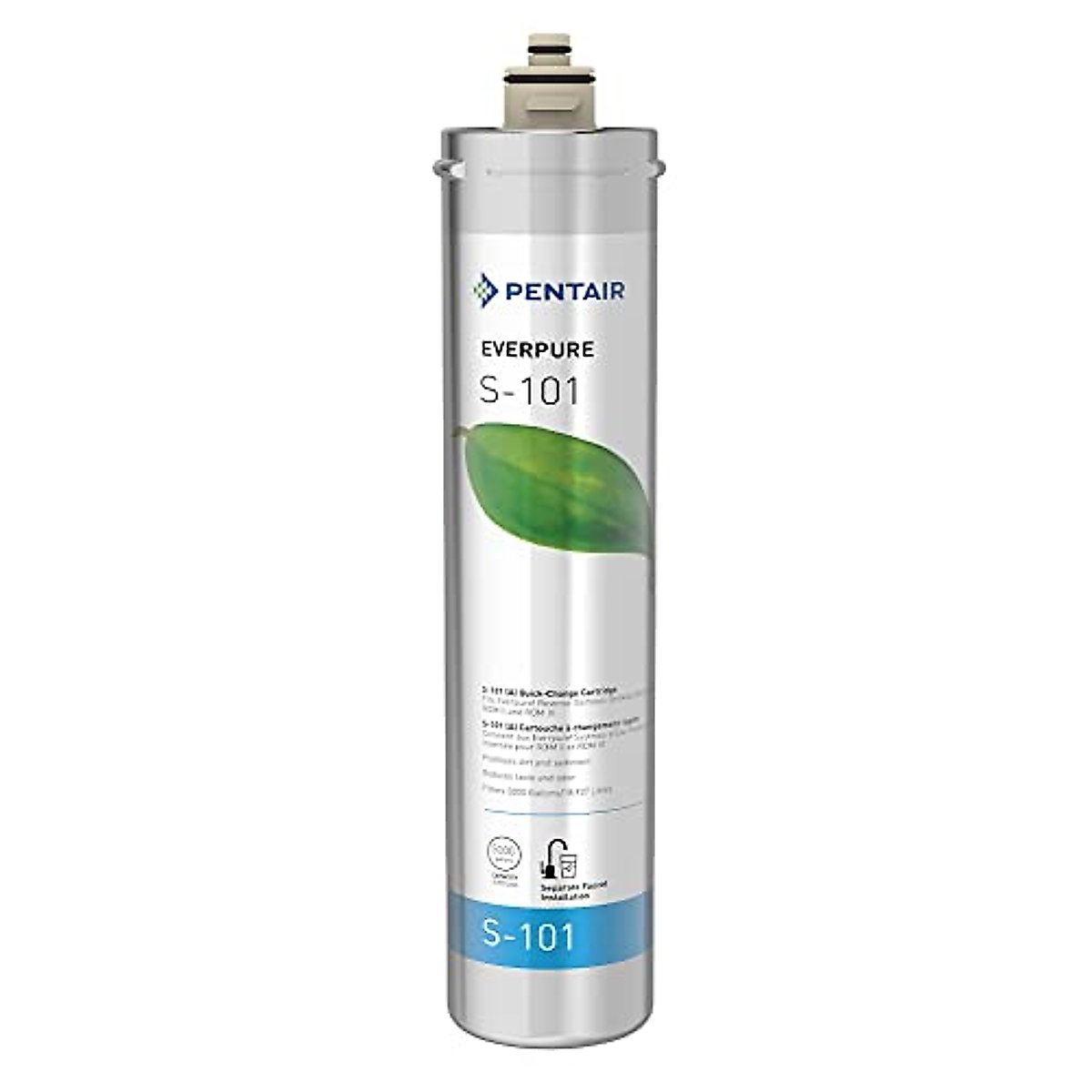 Everpure S-101 Quick-Change Filter Cartridge, EV927377 Replacement (A) for use in ROM II or III Reverse Osmosis Systems, Single Unit