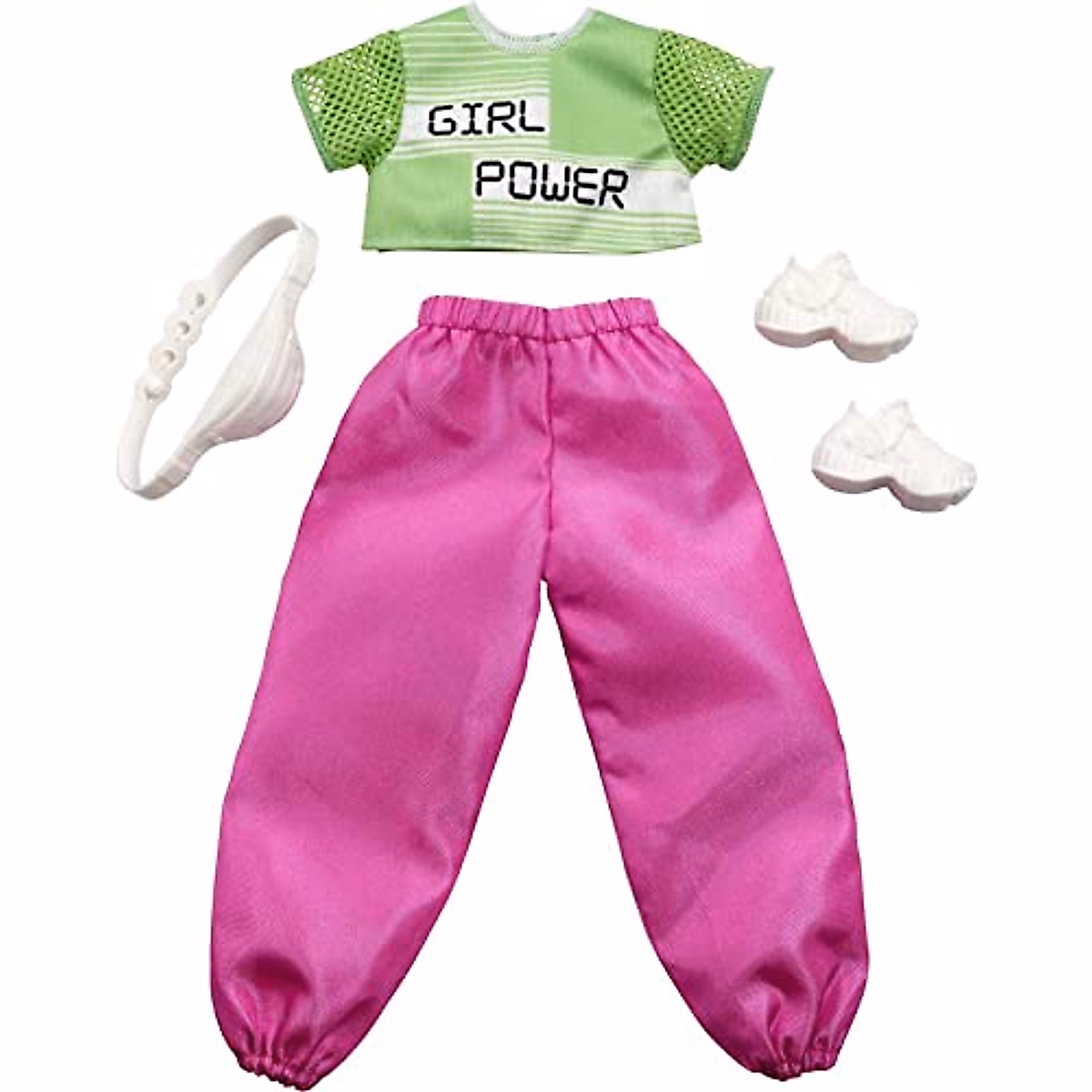 Barbie Clothes Multipack with 8 Complete Outfits for Barbie Doll, 25+ Pieces Include 8 Outfits, 8 Pairs of Shoes & 8 Accessories, Gift for 3 to 8 Year Olds