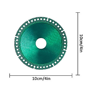 3 PCS Indestructible Disc for Grinder, Indestructible Cutting Disc, Indestructible Disc for Angle Grinder, 4 Inch Diamond Ultra-Thin Cutting Saw Blade for Ceramic Tile Glass Metal Wood Cutting