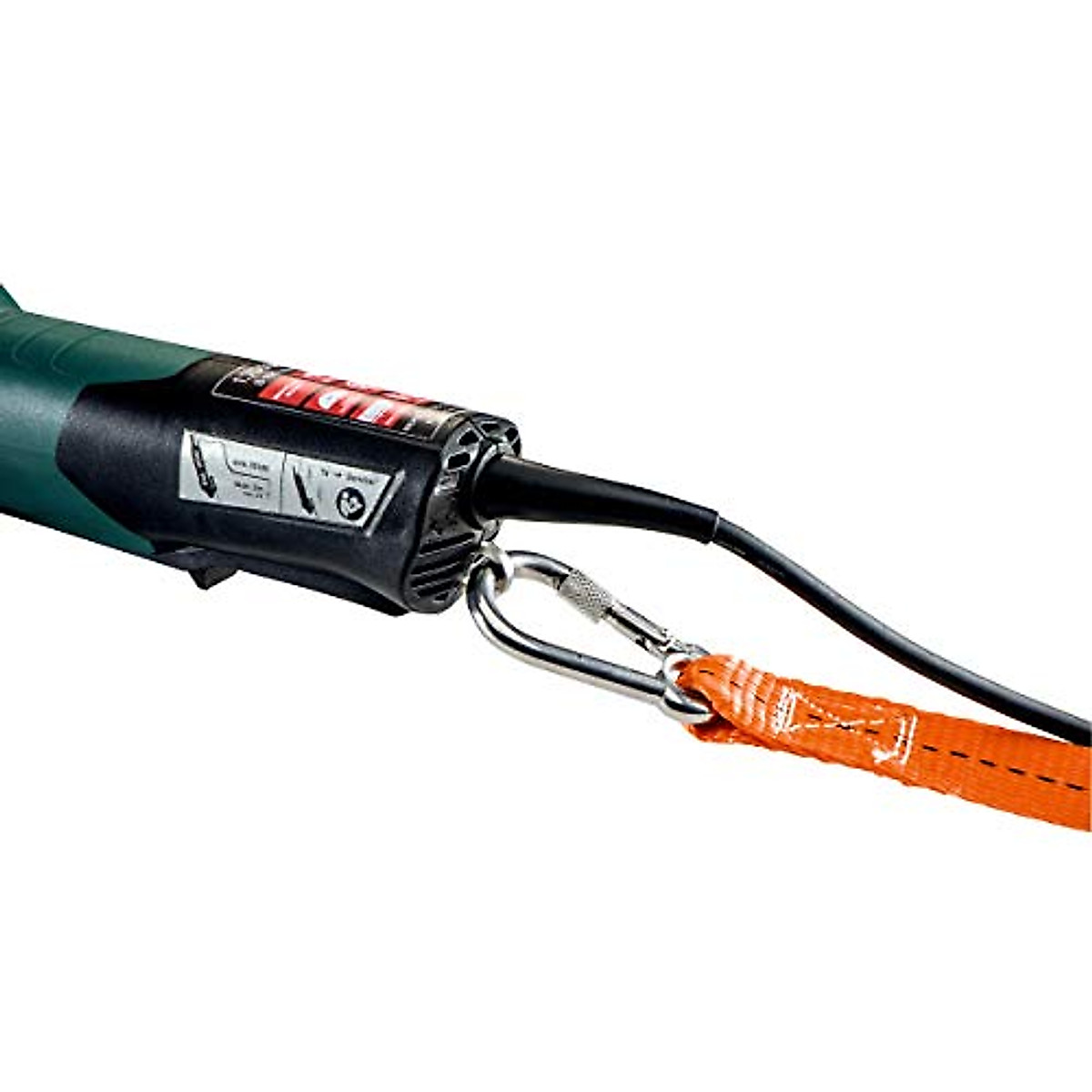 Metabo 6-Inch Angle Grinder, 10,000 RPM, 12 Amp, Non-locking Paddle Switch, Brake, Low Vibration Handle, Drop Secure, Made in Germany, WPB 13-150 Quick DS, 603645420, Green