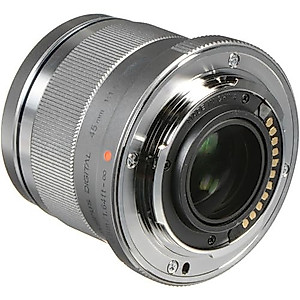 OM SYSTEM OLYMPUS M.Zuiko Digital 45mm F1.8 Silver For Micro Four Thirds System Camera, Compact Design Beautiful, Bokeh Bright