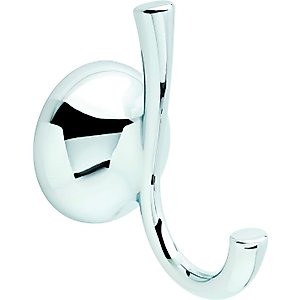 DELTA FAUCET FNDS35-PC Foundations Robe Hook, Polished Chrome