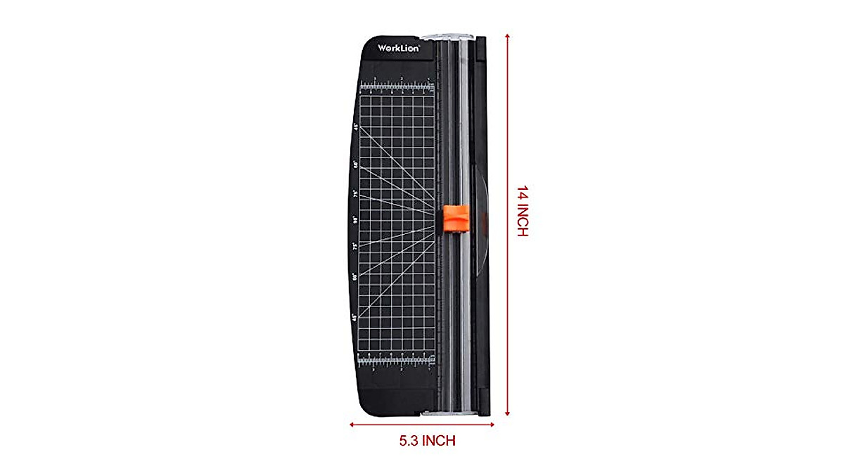 Portable WORKLION Paper Trimmer for Precise Cuts & Crafts