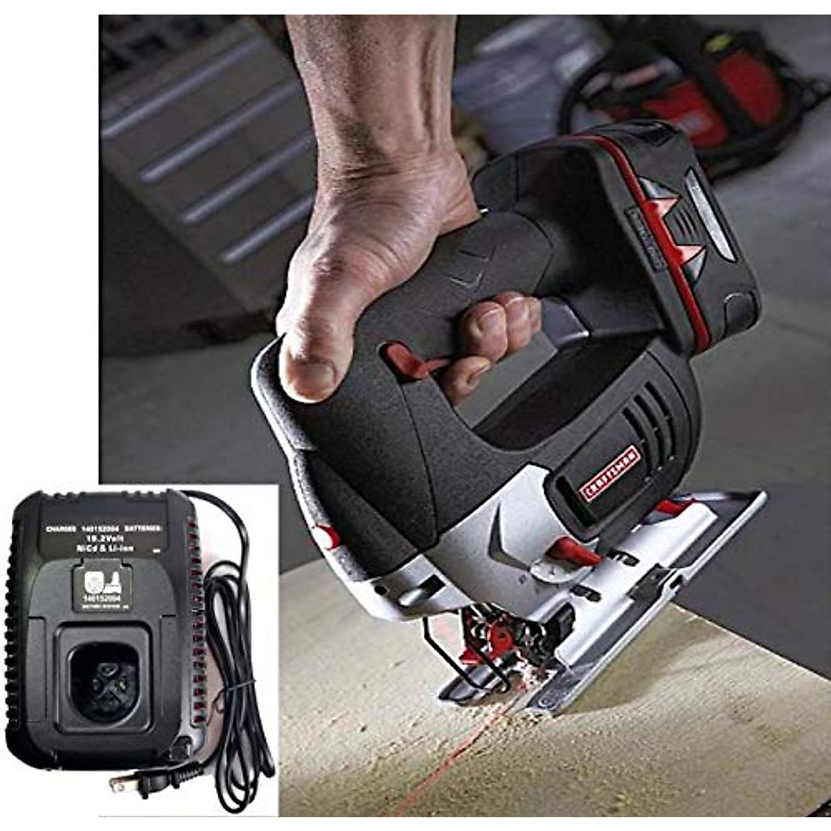 Anoitd 9.6V 19.2V Replacement Craftsman C3 Battery Charger, Replace Craftsman Ni-Cd & Lithium-Ion Charger XCP 315.CH2045, CH2021, 140152001, 315.CH2021,CH2045,17311, 315.CH2030.140152004