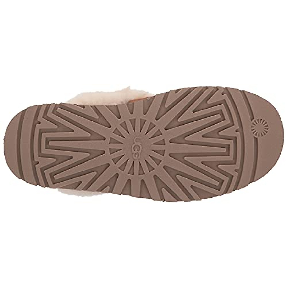 UGG Women's DISQUETTE Slipper, Chestnut, 10