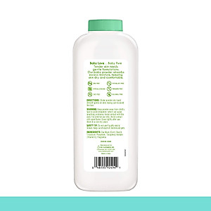 Baby Powder, Pure Cornstarch, 10-oz. (pack of 12)