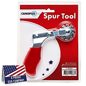 CANOPUS Polishing Pad Cleaner, Spur Tool for Revitalizing Polisher Compound Pads, Buffing Pads and Bonnets, Buffing Pad Cleaner, Bonnet Cleaning Tool, Buffing Spur Tool