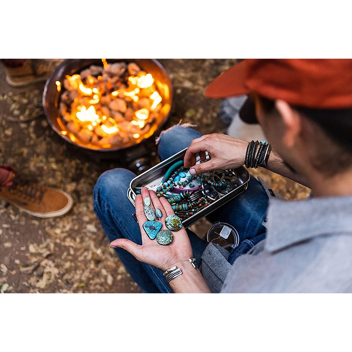 Stanley Classic The Legendary Useful Box 1.25QT Hammertone Green