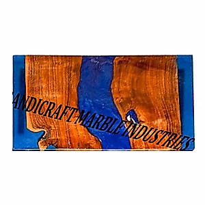 Epoxy Table, Epoxy Resin River Table, Live Edge Wooden Table, Natural Wood,Dining table, Natural Epoxy Table, Resin Table