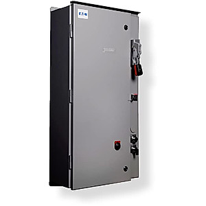 Eaton ECN5412AAC Freedom Standard Width Industrial Pump Panel with Disconnect Switch, NEMA 3R Enclosure Rainproof Painted Steel, 30 Amps/600V Class R Fuse