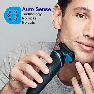 Series 5/6 53B Replacement Head for Braun Electric Foil Shaver, Compatible with New Generation Braun Razors 5020cs 5018s 5035s 5049cs 5050cs 6020s 6040cs 6075cc 6072cc 6090cc (1 Count)