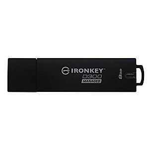 Kingston IronKey 8GB D300SM USB 3.1 Flash Drive - 8 GB - USB 3.1-256-bit AES - TAA Compliant
