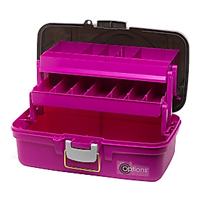 Creative Options 620275 Home Storage Organizer, One Size, Black, Hot Pink