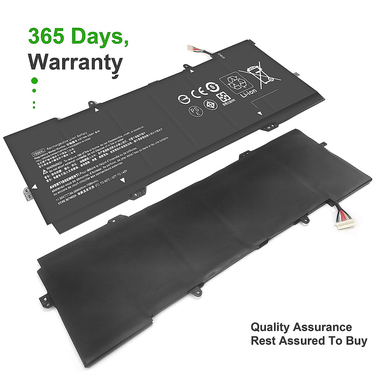 YB06XL 928372-855 928427-271 Battery Fit for HP Spectre X360 15-CH 2018 15-ch0xx 15t-ch000 15-ch000tx 15-ch000nf 15-ch000ng Series HSTNN-DB8H HSTNN-DB8V 928427-272 928372-856 TPN-Q200 YBO6XL YB06084XL