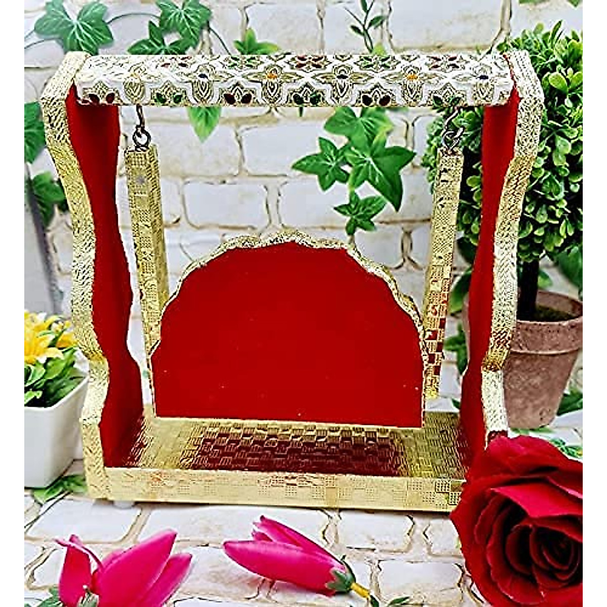 Laddu Gopal Jhula Krishna/Ganesha and Laddu Gopal Swing (Multi: Gopal Jhula)