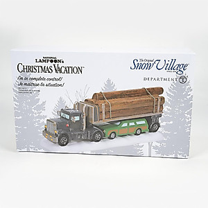 Department 56 Snow Village National Lampoon's Christmas Vacation Accessories I'm in Complete Control Figurine Set, 4.06 Inch, Multicolor