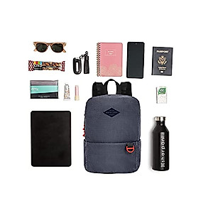 Sherpani Adaline, Nylon Mesh Backpack Purse, Small Backpack, Travel Bag, Fashion Bags for Women Fits 13 Inch Laptop (Graphite)