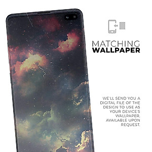 DesignSkinz Vintage Stormy Sky Protective Vinyl Decal Wrap Skin Cover Compatible with The Samsung Galaxy S20 (Screen Trim & Back Glass Skin)