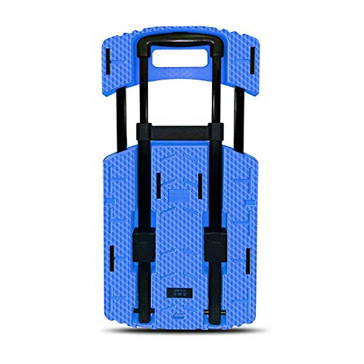 Portable Folding Handcart Folding Trolleys Portable Cargo Handling Car Push Hand Truck Folding for Easy Storage and 360 Degree Swivel Wheels Multi Function Folding Handcart