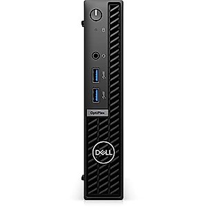 Dell OptiPlex 7010 MFF Micro Form Factor Desktop Computer - 13th Gen Intel Core i7-13700 16-Core up to 5.2 GHz, 64GB RAM, 2TB NVMe SSD, Intel UHD Graphics 770, Wi-Fi 6E + Bluetooth, Windows 11 Pro