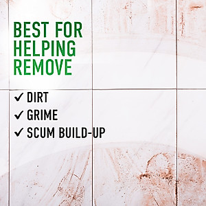 Hoover Renewal Tile and Grout Floor Cleaner, Concentrated Cleaning Solution for FloorMate Machines, 32 Oz Formula, AH31433, White