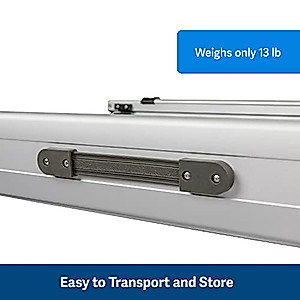 PetSafe Happy Ride Compact Telescoping Dog Ramp for Cars, Trucks, & SUVs - Extends 28 to 70 Inches, Portable Pet Ramp for Large Dogs, Non-Slip - Weighs Only 14 lb, Supports up to 300 lb