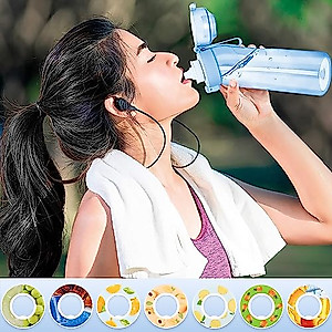 Fancemot 7 Pcs Flavor Pods for Air Up Water Bottle