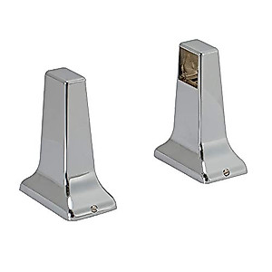 EZ-FLO 15155 Bathroom Towel Bar Brackets with Concealed Screws, Chrome