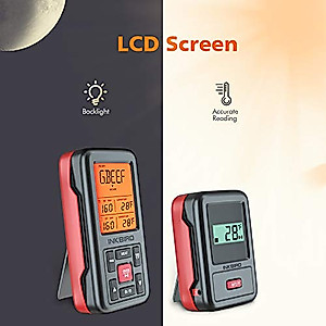 INKBIRD Wireless Meat Thermometer for Grilling, 500FT Dual Probes Smoker Temp Thermometer with Alarm, Timer, Backlight, Wireless Smart Grill Thermometer for Smoker, BBQ, Oven, Cooking (IRF-2SA-1)