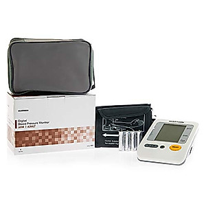 McKesson Digital Blood Pressure Monitor and Nylon Arm Cuff - 1-Tube, Automatic Inflation, for Adults - Large Cuff, 23 cm - 40 cm, 24 Count