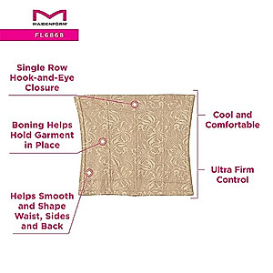 Maidenform womens Waist Nipper Ultra Firm Control Trainer Shapewear, Body Beige, Small US