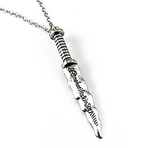 wassana Fashion Necklace Once Upon a Time Rumplestiltskin Dagger Pendant Cosplay Fan