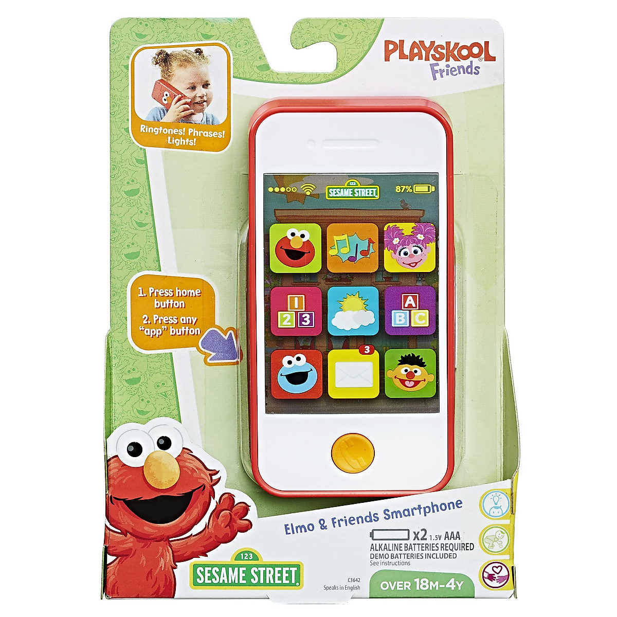Sesame Street Playskool Friends Elmo & Friends Smartphone