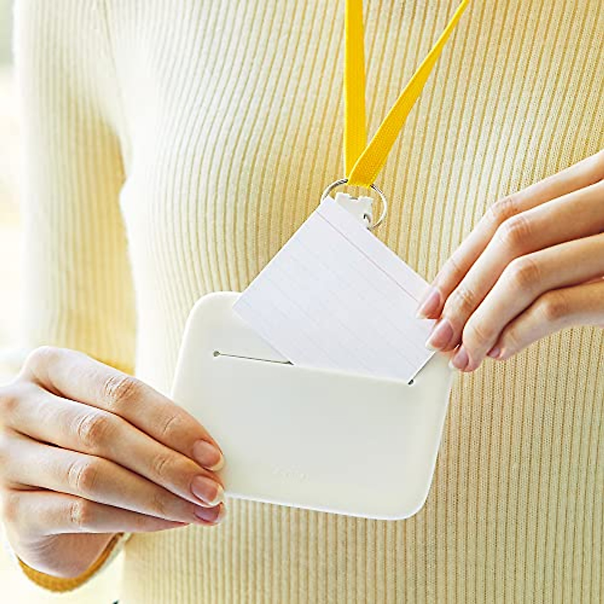 Lihit Lab A7804-18 SMARTFIT Puni-Labo ID Card Holder, Pug