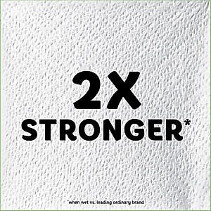 Bounty Paper Napkins, White or Printed, 200 Count, Pack of 2