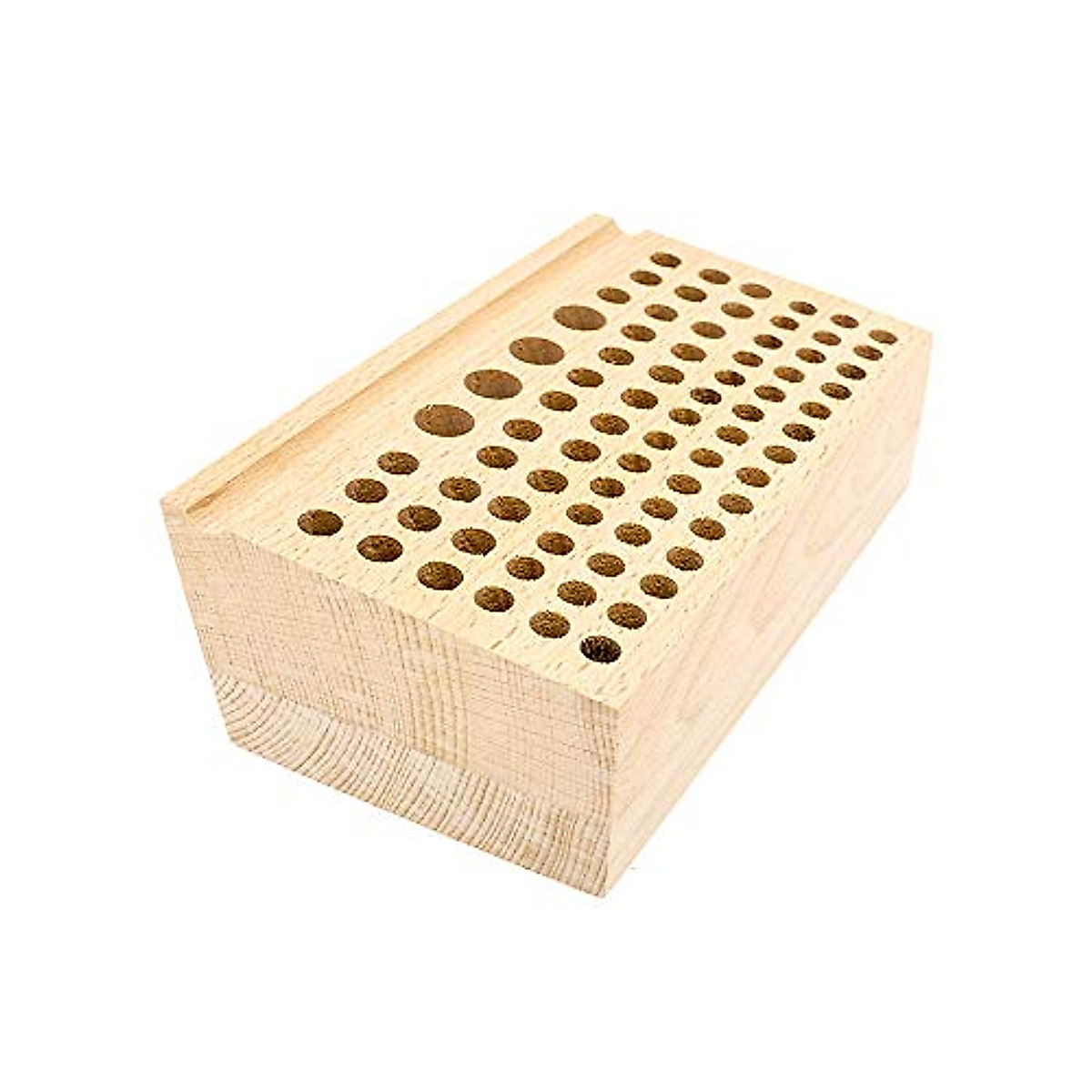 Leather Craft Wooden Stand Holder Holding Organizer for 76 Holes Leather Punch Tool