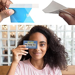 Custom Business Cards Personalized Business Cards with Logo 2-Sides Printed Coated Paper for Office - 3.5" X 2" - Your Own Design