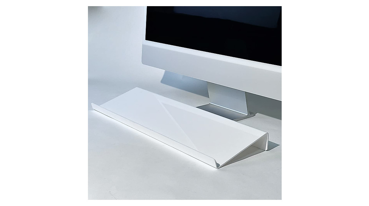 Ergonomic Acrylic Keyboard Stand for Comfortable Typing & Gaming