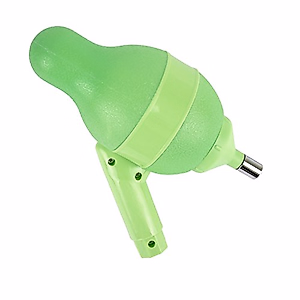 NACOCO Pet Standing Water Dispenser Cat Dog Standing Bowl with Detachable Pole Automatically Feeding Water Height Adjustable (Green)