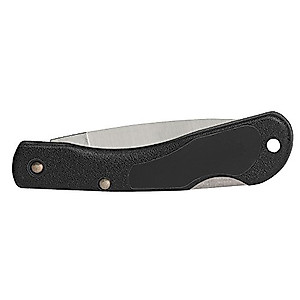 Case Cutlery 00253 Lightweight Mini Blackhorn Pocket Knife with Stainless Steel Blade, Black Synthetic