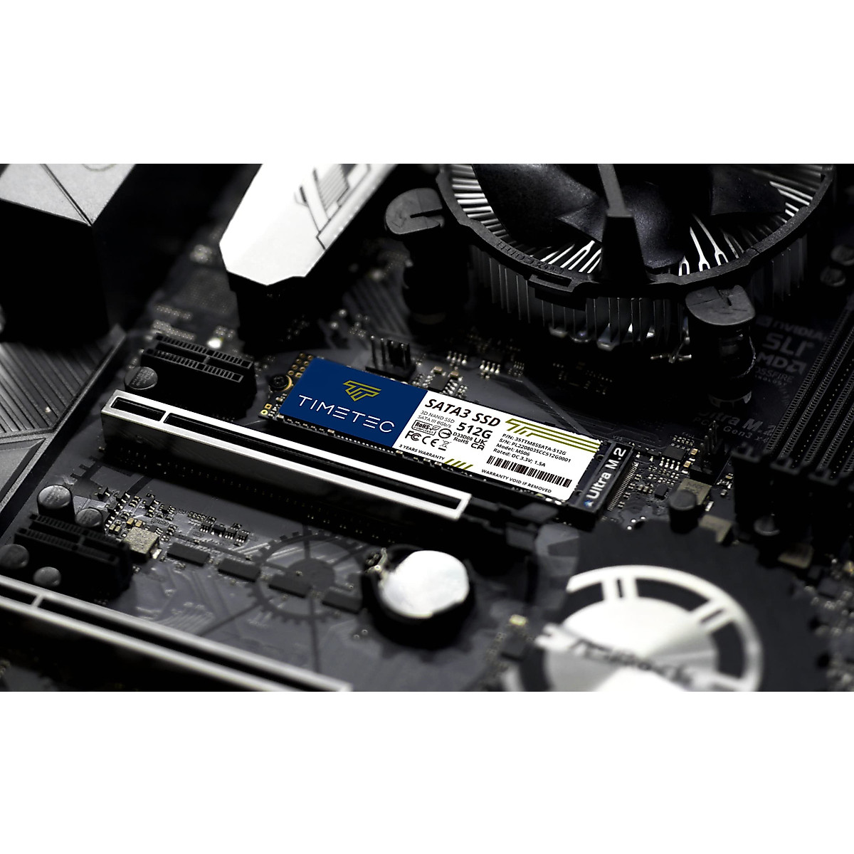 Timetec 512GBx2 (2 Pack) SSD 3D NAND SATA III 6Gb/s M.2 2280 NGFF 256TBW Read Speed Up to 550MB/s SLC Cache Performance Boost Internal Solid State Drive for PC Computer Laptop and Desktop