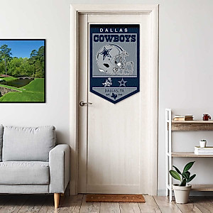 WinCraft Dallas Cowboys Heritage History Banner Pennant