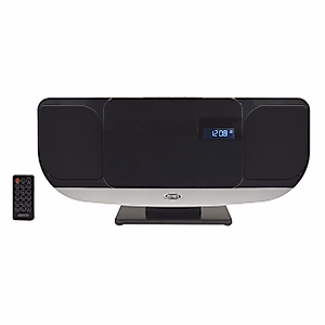 JENSEN JBS-215 Bluetooth Wall-Mountable Music System with CD Player and FM Radio, JBS-215