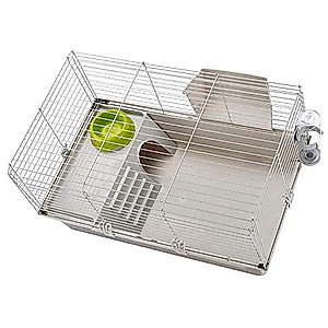 Cavie Guinea Pig Cage & Rabbit Cage | Pet Cage Includes ALL Accessories to Get You Started & a 1-Year Warranty