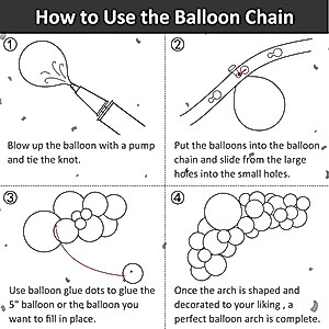 Black Balloons, 106pcs Black Balloon Garland Arch Kit Different Sizes 5 10 12 18 Inch Latex Balloons for Birthday Graduation Wedding Retirement Anniversary Halloween New Year Holiday Party Decorations