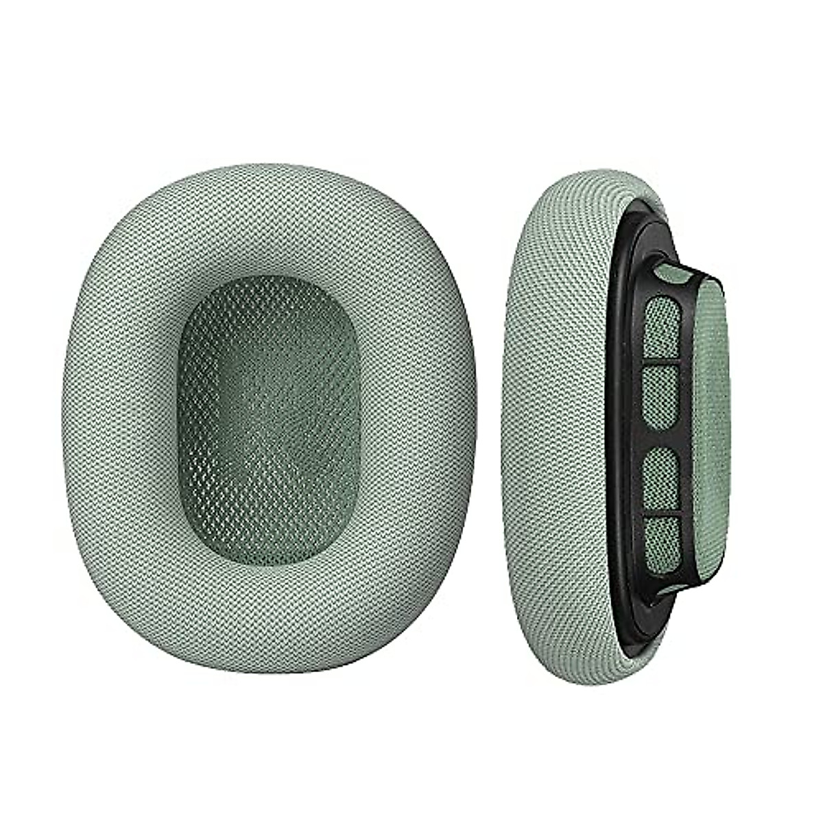Replacement Earpads Ear Pads Protein Net Cloth Ear Cushion Compatible with Apple AirPods Max Headphones (Green)