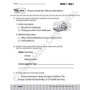 Evan-Moor Daily 6-Trait Writing, Grade 3