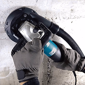 Makita PC5010CX1 5" SJS™II Compact Concrete Planer with Dust Extraction Shroud and Diamond Cup Wheel
