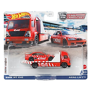 Hot Wheels Team Transport Models and Component Car