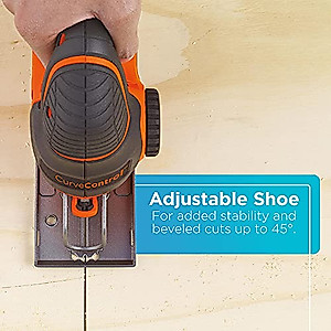 BLACK+DECKER Jig Saw, Smart Select, 5.0-Amp (BDEJS600C)